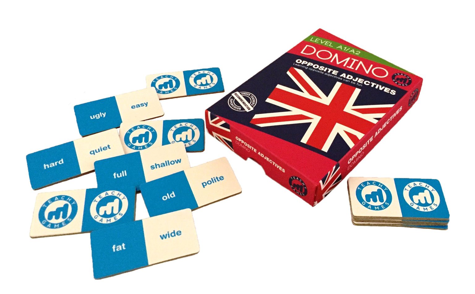 DOMINO- Opposite Adjectives Level A1/A2 – englishwooks