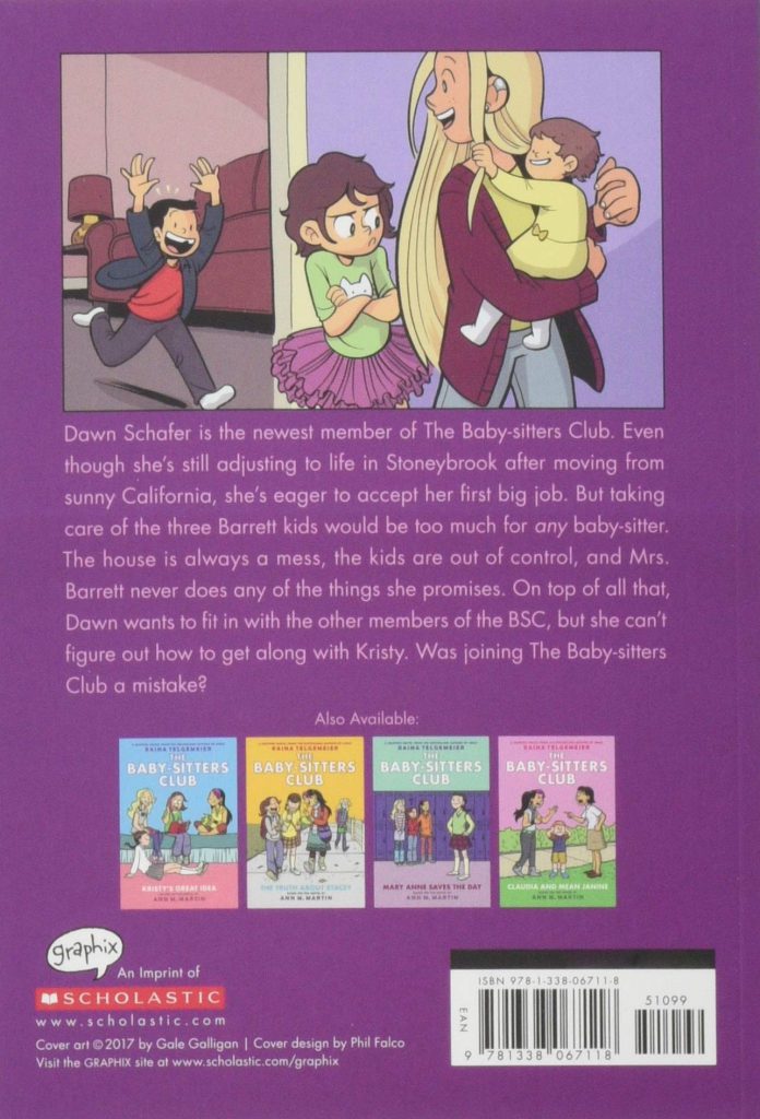 The Baby-Sitters Club Graphix Book 5: Dawn and the Impossible Three ...